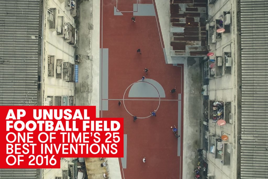 AP UNUSUAL FOOTBALL FIELD - art4d