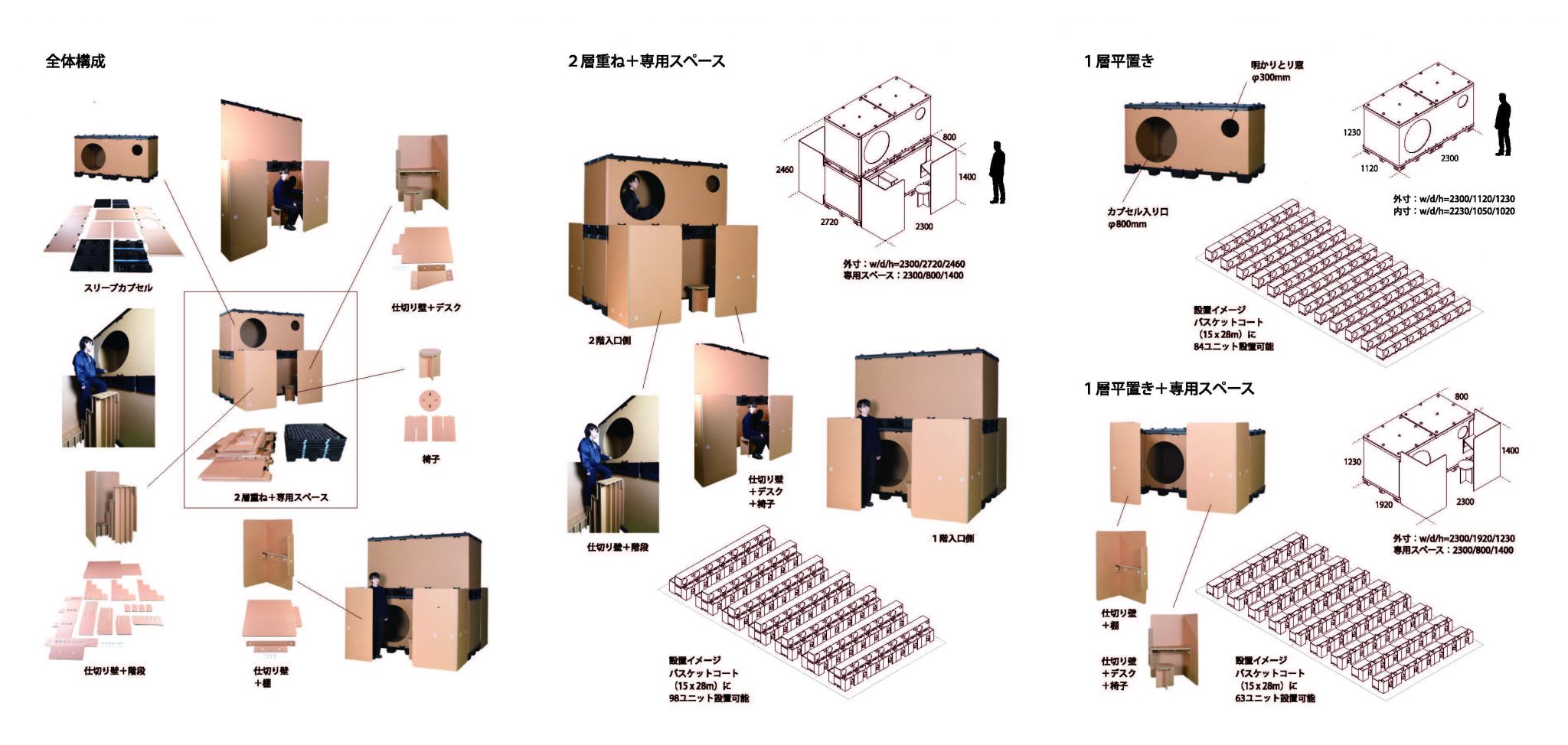 CARDBOARD SLEEP CAPSULE - art4d