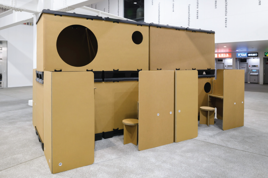 CARDBOARD SLEEP CAPSULE - art4d
