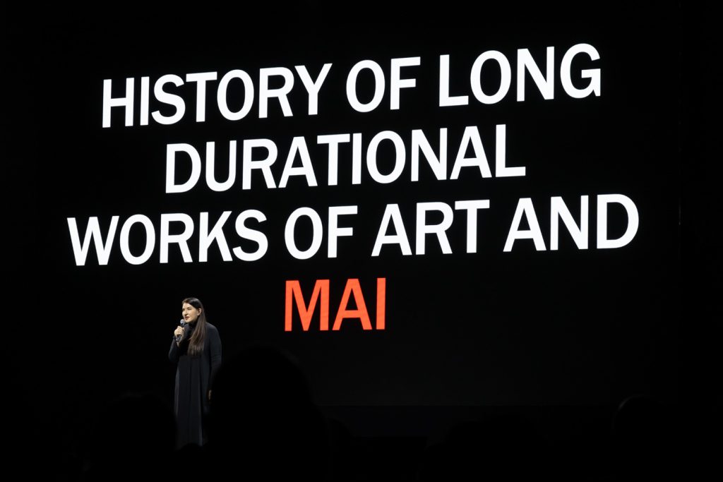 History of Long Durational Work and MAI: A lecture from Marina ...