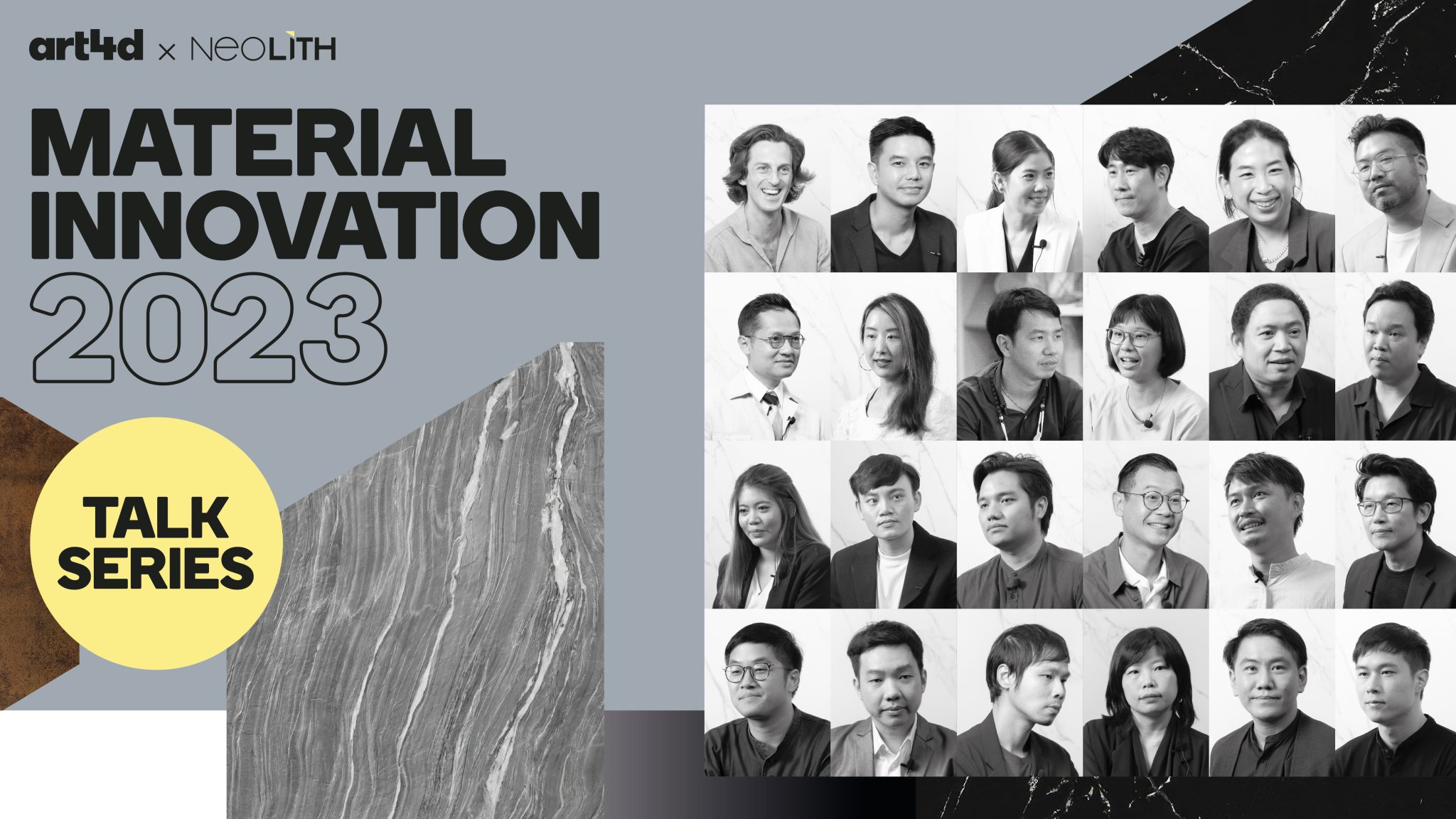 Material Innovation 2023 Art4dxneolith Banner Designers Art4d