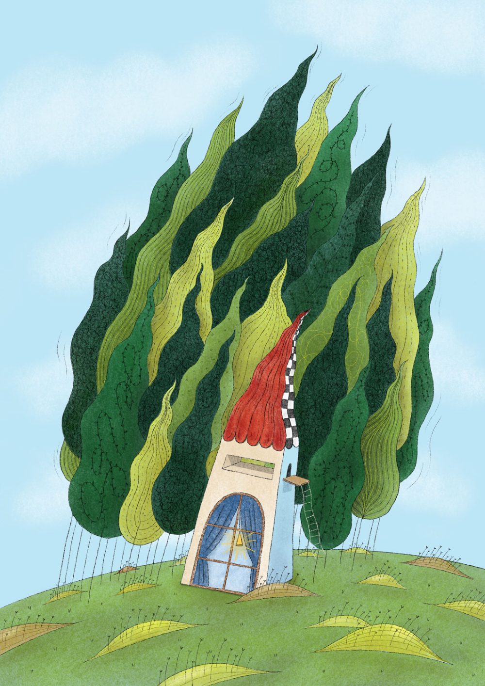 I draw a house for my friends: ศิลปินผู้ต่อเติมบ้านฝันจากจินตนาการในโลก ...