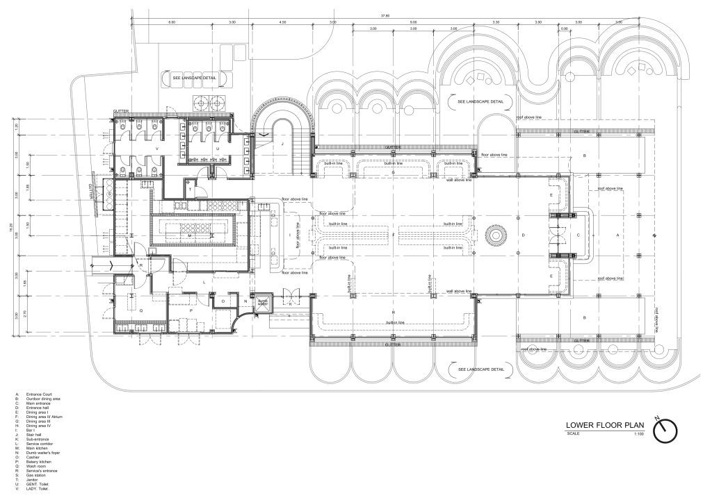 The Ground: Architectural design with separate identities in the same area
