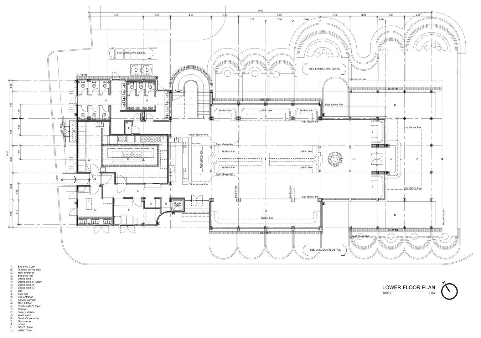 The Ground: Architectural design with separate identities in the same area