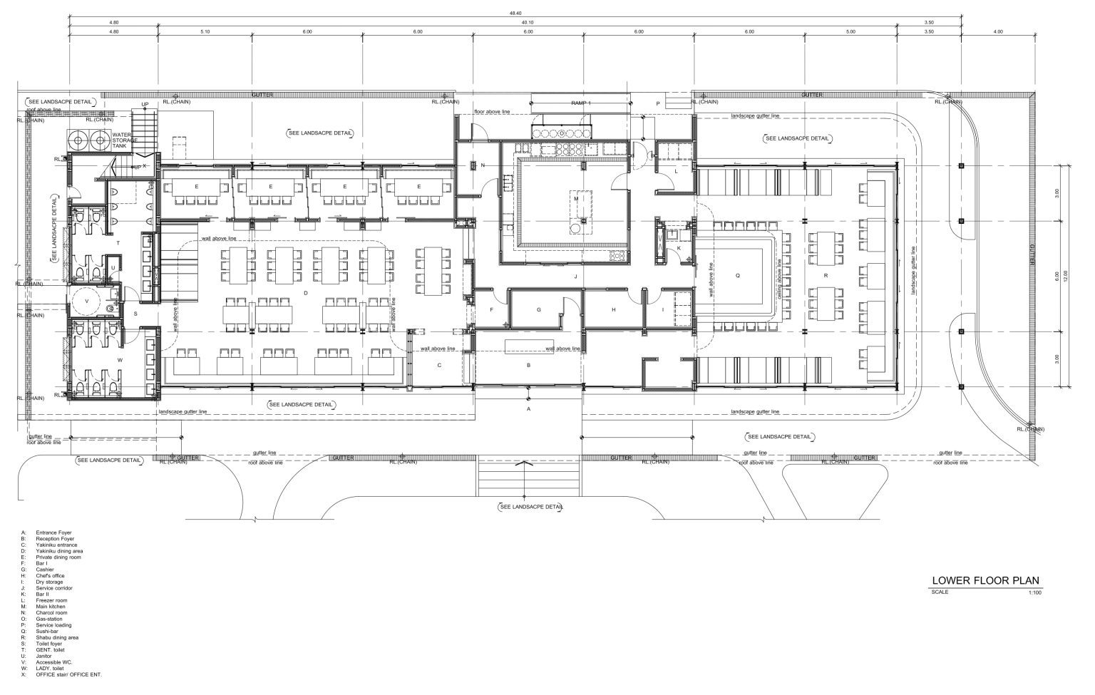 The Ground: Architectural design with separate identities in the same area